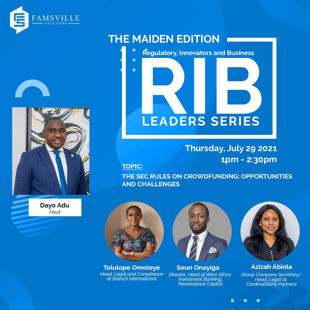 Famsville Solicitors Hosts Maiden Edition Of The Regulatory Innovators ...